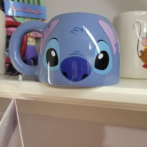 Disney | Dining | Nwt Stitch Mug With Mouth On The Bottom | Poshmark